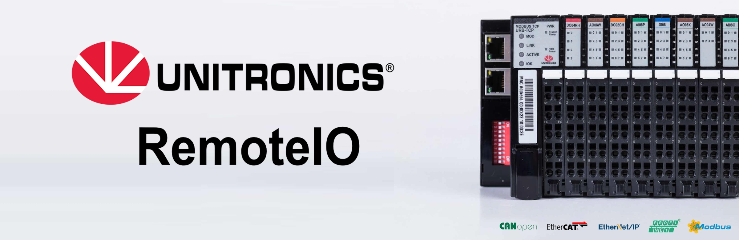 RemoteIO entradas y salidas descentralizadas de Unitronics